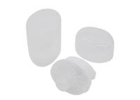 China 50ml PP Airless Bottle Sunscreen Packaging Oval Flat Vacuum PCR Bottle for sale