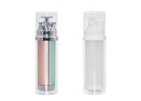 China 3 In 1 Multifunctional Acrylic Lotion / Spray Pump Bottle Skincare Cosmetic Packaging 15ml for sale
