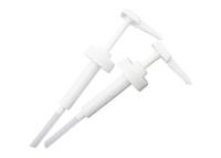 China Logo Printing Square Head PP Plastic Sauce Dispenser Pump For Liquid Concentrate 67 - 400 for sale