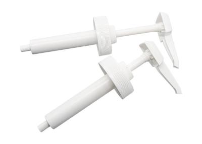 China Logo Printing Square Head PP Plastic Sauce Dispenser Pump For Liquid Concentrate 67 - 400 for sale