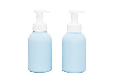 China 16oz 500ml Foam Pump Bottles Blue Hdpe Pp Hand Wash Packaging for sale