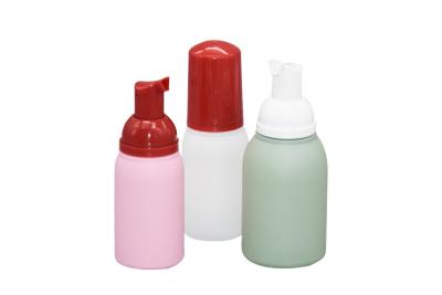 China Hpde Hand Wash Od 33mm Foam Pump Bottle Cosmetic 50ml 100ml for sale