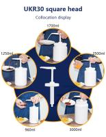 China Pp Material Sauce Pump Kit 10ml Dosage For 960ml Bottle for sale