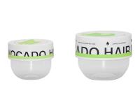 China Hair Mask Packaging Cosmetic Cream Jars 100g 240g 3.3oz 8oz Pp Round for sale