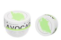 China Hair Mask Packaging Cosmetic Cream Jars 100g 240g 3.3oz 8oz Pp Round for sale