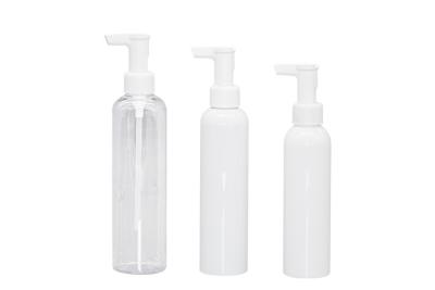 China Round Shoulder PET Makeup Remover Bottle Cleansing Oil Packaging 180ml 200ml 300ml for sale