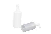 China 200ml 300ml Makeup Cleansing Oil Pump Bottle Flat Shoulder Cosmetic Remover Bottle for sale