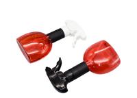 China Food Grade Petg Refillable Cooking Oil Spray Bottle Red Mister Dispenser 280ml for sale