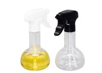 China Round 250ml Reusable Cooking Oil Spray Bottle Pp Pet Liquid Container Trigger for sale