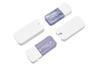 China 35ml Portable Square Card Disinfection Spray Bottle Plastic Sub Packing Perfume Bottle for sale