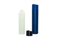 China Disc Top Cap Plastic PE Squeeze Bottles 250ml 300ml For Bath Milk Hair Conditioner Bottle for sale