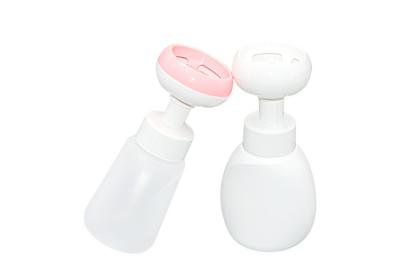 China Petal Type Foam Hand Sanitizer Pump PP PE Soft Touch Bottle 300ml for sale