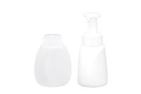 China 300ml HDPE Plastic Mousse Foam Bottle With Pump Screen Printing for sale
