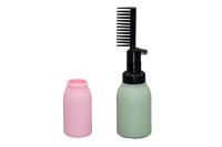 China 50ml 100ml Foam Pump Bottle Comb Applicator For Salon Hair Coloring Dyeing for sale