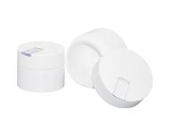 China 50g 100g PCR Cream Jars Refillable Plastic Cosmetic Packaging for sale