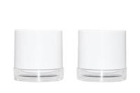China 50g Leak Proof Cosmetic Cream Jars Full Electroplating Process for sale