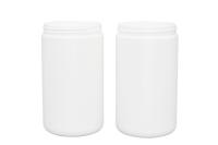 China 960ml Plastic Round Container Syrup Dispenser Pump With 5ml 8ml 10ml Dosage for sale