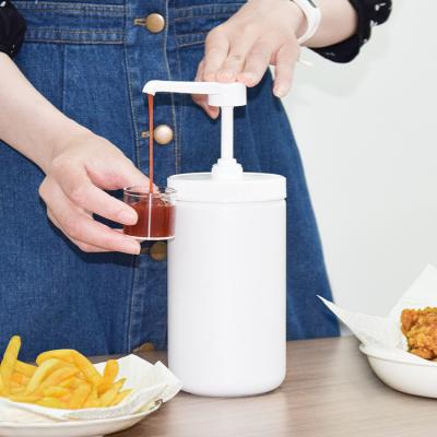 China MD Head Syrup Condiment Pump Dispenser 5ml 8ml 10ml For 960ml Container for sale