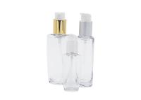 China Oval Transparent 30ml 100ml PETG Lotion Pump Bottle Makeup Oil Cleansing Dispenser for sale