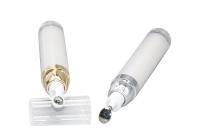 China Airless Eye Treatment Pharmaceutical Bottles Zine Alloy Head For Skincare 15ml for sale