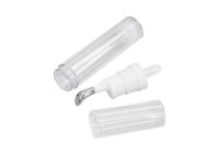 China Cream Packaging Airless Pump Bottles  With Roller Ball Massage Vibration Eye 10ml 15ml for sale