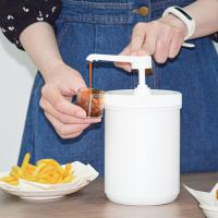 China 5ml 8ml 10ml MD Head Syrup Pump Dispenser For Wide Neck Round Container for sale