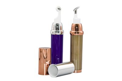 China Acrylic Airless Vacuum Pump Bottle For Eye Cream Roller Ball Massage 15ml 20ml for sale