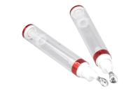 China 20ml Cosmetic Eye Cream Airless Bottle Anti Aging Serum With Zinc Alloy Pump Head for sale