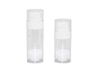 China 50ml 80ml PET Airless Pump Bottles Dispenser Cosmetic Packaging for sale