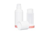 China Refillable PP Airless Pump Bottles Travel PCR Plastic Bottle Cosmetic Packaging Set for sale
