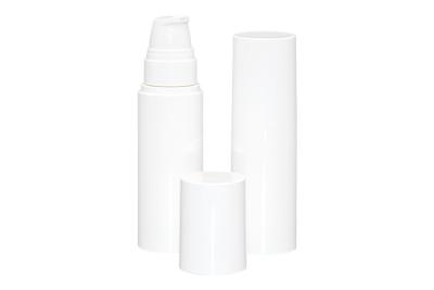 China PCR Airless Pump Bottles Two Type Head 60ml 80ml 100ml 120ml for sale