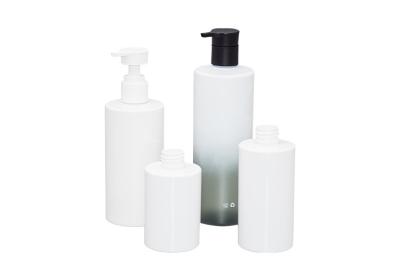 China Injection Molding Matte Lotion Pump Bottle PCR PET For Skin Care 150ml 200ml 400ml for sale