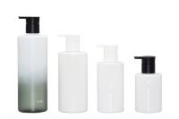 China Injection Molding Matte Lotion Pump Bottle PCR PET For Skin Care 150ml 200ml 400ml for sale