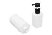 China Injection Molding Matte Lotion Pump Bottle PCR PET For Skin Care 150ml 200ml 400ml for sale