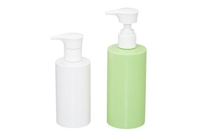 China Self Locking Head Lotion PET Cosmetic Bottles 150 200 300 400ml 2.8cc for sale