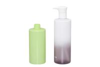 China Self Locking Head Lotion PET Cosmetic Bottles 150 200 300 400ml 2.8cc for sale