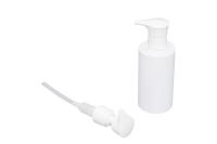 China Self Locking Head Lotion PET Cosmetic Bottles 150 200 300 400ml 2.8cc for sale