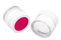 China 50g PP Inner AS Outer Cream Jar Luxury Skincare Cosmetic Packaging Container for sale