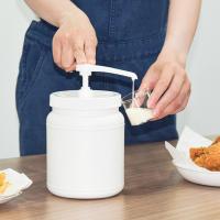 China HDPE Condiment Pump Dispenser Kit Wit 5ml 8ml 10ml Plastic Narrow Hear Pump for sale
