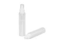 China 100ml Slender Type Fine Mist Sprayer PET Make Up Setting Spray Bottle for sale