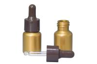 China 15ml Plastic PET Dropper Bottle For Cosmetic Essence Packaging for sale