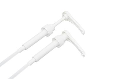 China 28-410 All Plastic Food Syrup Pump Dispenser With Narrow Head 5ml 8ml 10ml for sale