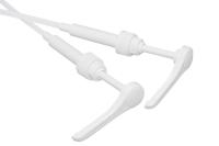 China UKS10 Narrow Food Grade Plastic Dispenser Pumps 28/410 For Liquid Creamer Bottle 1883 for sale