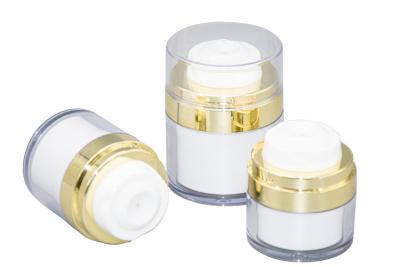 China Airless Pump Luxury Cosmetic Cream Jars Packaging UKC59 15g 30g 50g for sale