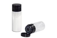 China 100g 150g PETG Cosmetic Pump Bottle Mens Skincare Packaging For Talcum Loose Powders for sale