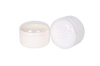China 120g Cosmetic Powder Container PP Jars For Makeup Loose Talcum Powder Dry Products for sale