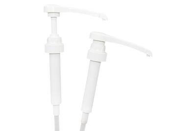 China Detachable UKS10 Narrow Head Syrup Pump Dispenser 28-400 5 8 10cc 750ml Bottle for sale