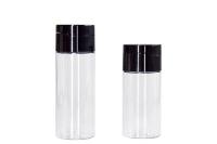 China New Design 100g 150g PETG Powder Pouring Bottle Cosmetic Makeup Powder Exclusive Bottle for sale