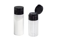 China New Design 100g 150g PETG Powder Pouring Bottle Cosmetic Makeup Powder Exclusive Bottle for sale