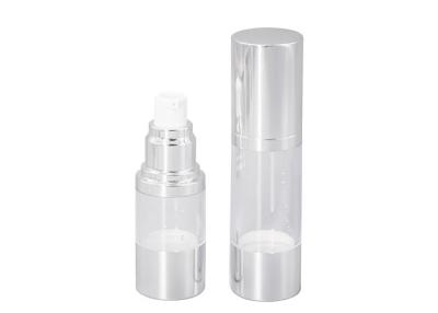 China Silver AS Airless Bottle Lotion Sprayer Pump 15ml 30ml 50ml for sale